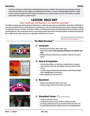 Fillable Online Construct A Function To Model A Linear Relationship Between Fax Email Print