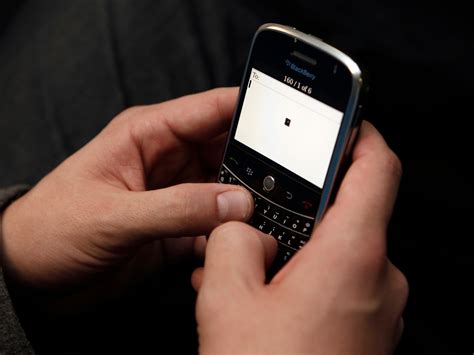 Blackberry Screen Symbols