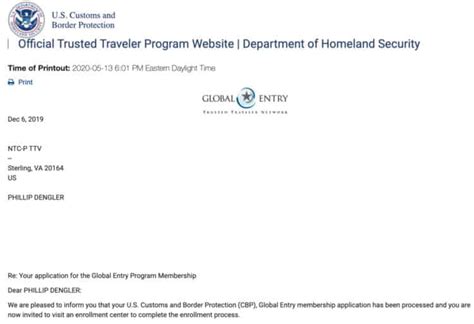 Global Entry Program Application Cost Benefits Renewal Airports