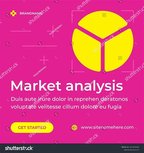 Market Analysis Circle Chart Diagram Business Stock Vector Royalty