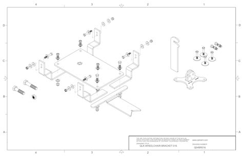 Q04br016 Invacare Nutron Qlk Bracket