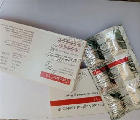 Canesten V Vaginal Tablets At Rs Strip In Delhi Modern Times Helpline Pharma