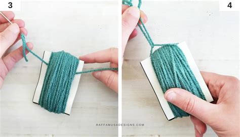 How To Make Yarn Tassels • Raffamusadesigns