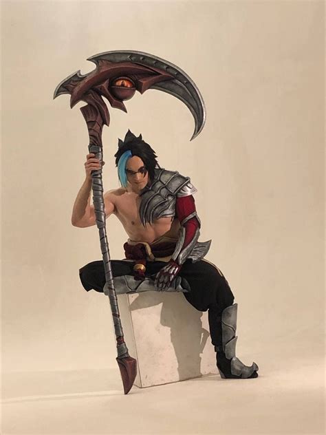Self Kayn From Lol Cosplay By Me Some Backstage Photo Rcosplay