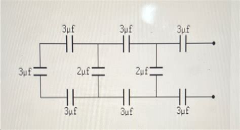 Solved Find The Equivalent Capacitance For Each Of The Chegg Com
