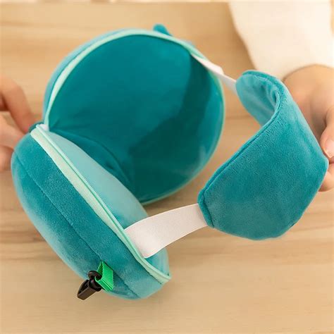 Pt Custom Neck Travel Pillow Eye Mask Set Travel Eye Mask With Pillow