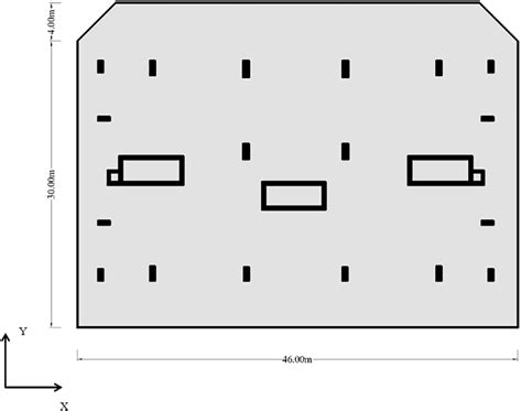 Foundation Layout Of Practical Building 1 Download Scientific Diagram