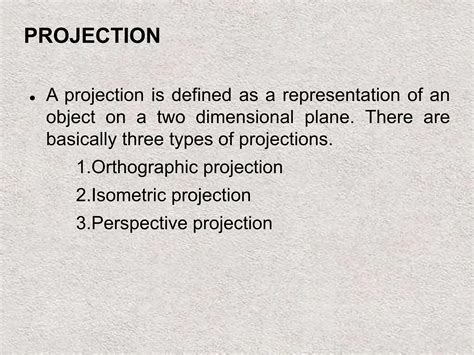 Basics Of Engineering Drawing And First Angle Projection Pptx