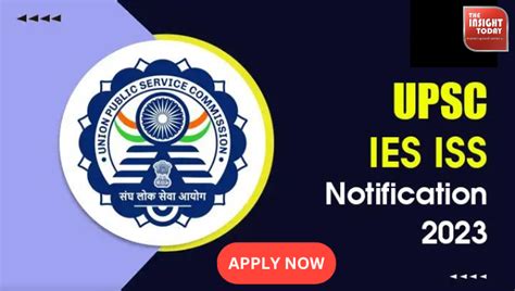 UPSC IES ISS Registration Begins On Upsc Gov In Apply Here The Insight Today