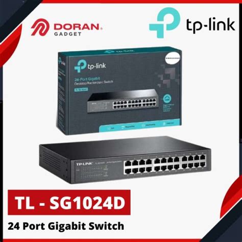 Promo Switch Hub Port TP Link TL SG D Gigabit Rackmount Switch Diskon Di Seller Sasptr