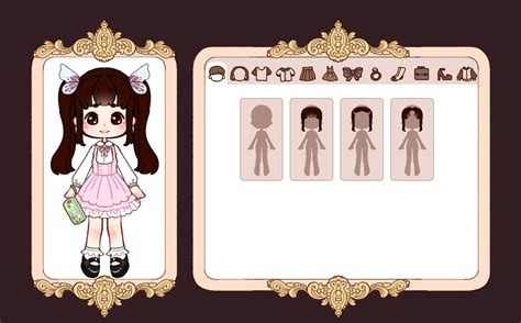 Github Xmonemoneaurora Doll A Dress Up Doll Made With Html Css And Js