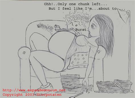 Rule 34 About To Burst About To Explode Belly Expansion Bloated