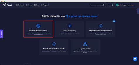 Quick Start Guide Setup Your First Server And Site With Xcloud Managed