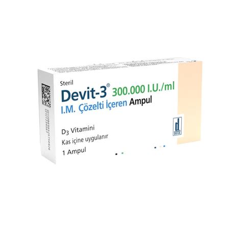 Витамин D3 Devit 3 300 000 I U ампула