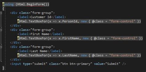 Helper Methods In Asp Net Mvc Programming With Wolfgang