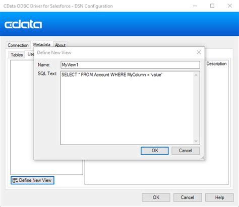 Creating User Defined Views Community