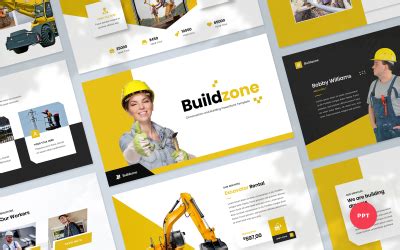 Construction And Building PowerPoint Template