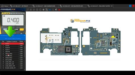 Samsung A12 Sm A127 Usb Charging Isp Pinout Pmu Input Output And Wifi