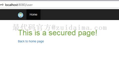 Spring Bootspring Securitythymeleaf整合实现用户登录权限验证简单实例 代码 最代码