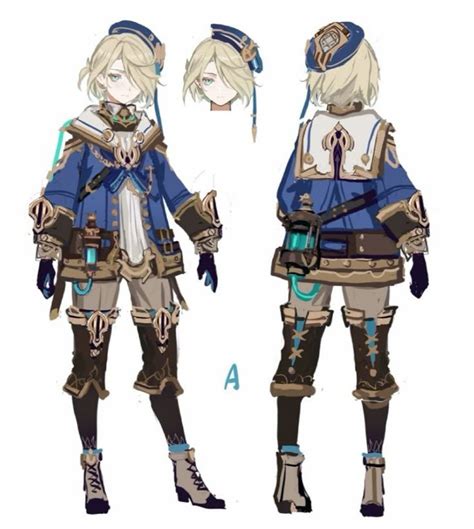 Leaked Fontaine Concept Art Character Design Inspiration Character Design Character Inspiration