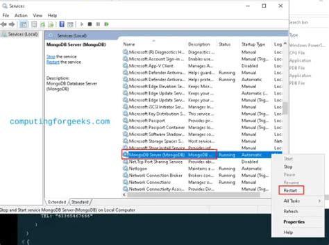 Install Mongodb On Windows Server Computingforgeeks