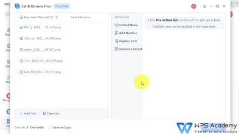 How To Batch Rename Files WPS Office Academy