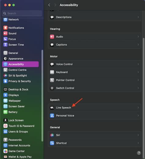 Instantly Enable Disable Live Speech With Shortcut In Macos Sonoma