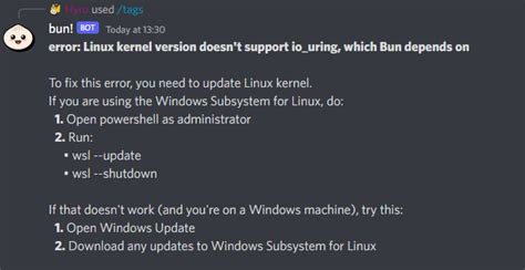 Problem In Installing Package Windows Subsystem · Issue 744 · Oven Sh Bun · Github