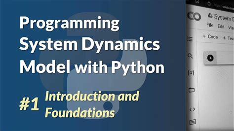Programming System Dynamics Model With Python Introduction And