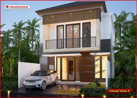 Indodesigncenter Contoh Desain Eksterior Kursus Autocad 2d 3d 3ds Max Kode 003 L Indo Design