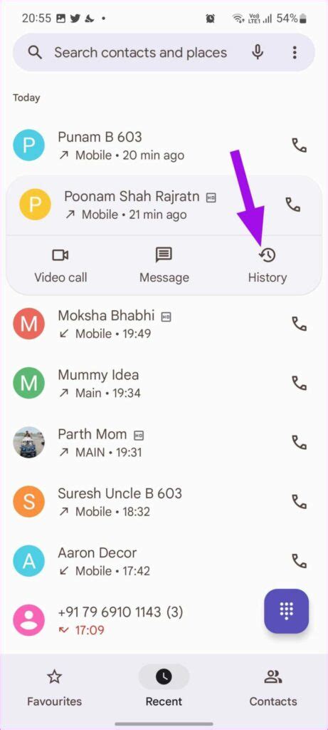 How To Check Call History Of A Number On Android Guiding Tech