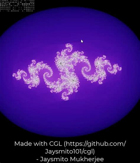 Jaysmito Mukherjee On Linkedin Programming Project Cgl Math Fractal