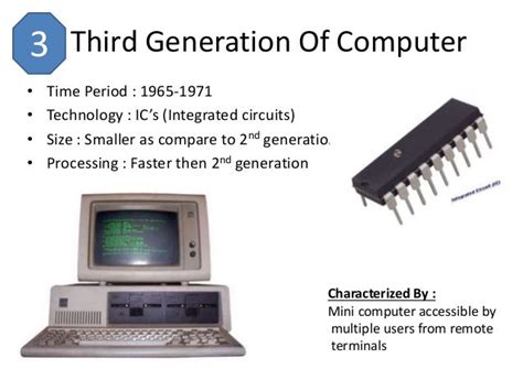 Third Generation Integrated Circuit 1964 1971