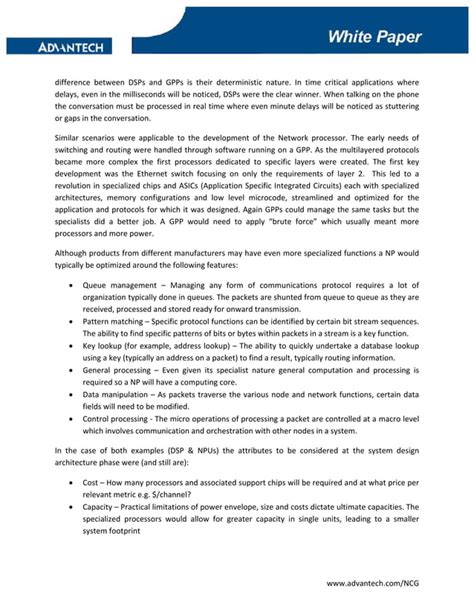 Part 1 General Purpose Or Specialized Processors Pdf
