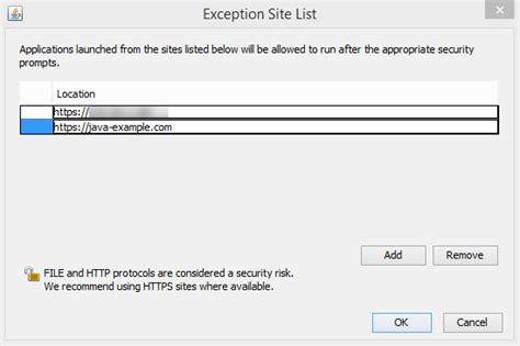 Java Security Application Blocked By Security Settings Interworks