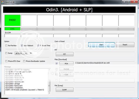 [how To] Clockworkmod Recovery Return To Stock Use Odin Android Central Forum