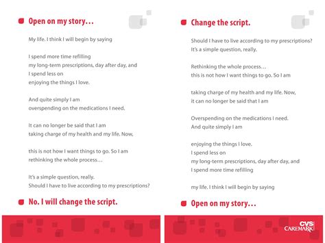 CVS Caremark Change The Script On Behance