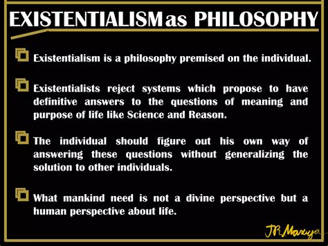 Existentialism Its History Proponents And Classroom Implications Ppt