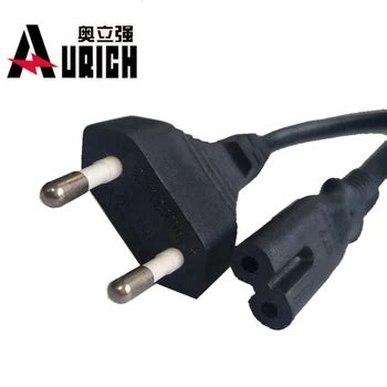 Wholesale France 2 Pin Ac Eu Electrical Power Cord Plug Buy 2 Pin Ac