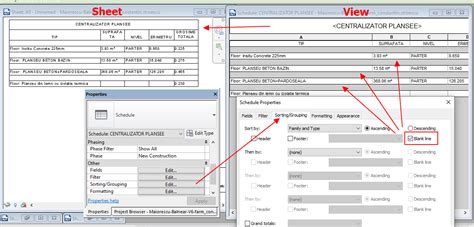 Solved Schedule Stripe Rows Autodesk Community