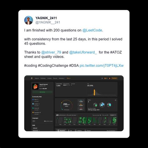 Yagnik Panchal On Linkedin Atoz Coding Dsa Atozdsasheet Striver Codingdaily
