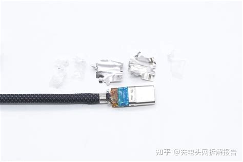 拆解报告：huawei华为140w 7a编织数据线cable Cc 718 知乎