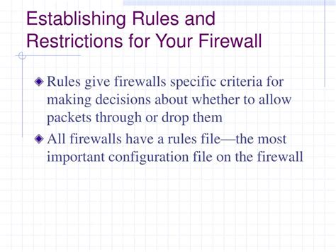 PPT Firewall Configuration Strategies PowerPoint Presentation Free Download ID
