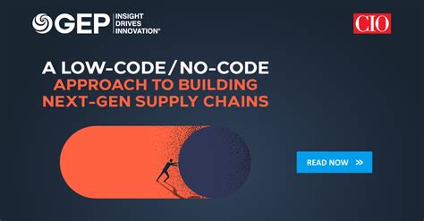 A Low Codeno Code Approach For Next Gen Supply Chains Gep