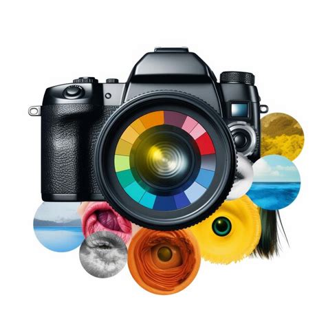 Premium Photo Camera Surrounded By Various Objects