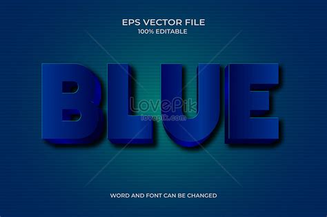 사실적인 파란색 3d 텍스트 스타일 효과 배경 사진 및 창의적인 일러스트 무료 다운로드 Lovepik