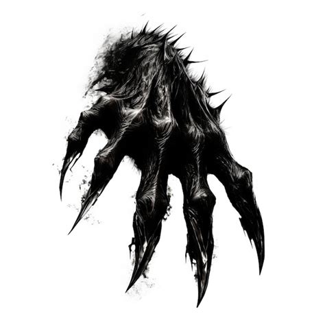 Premium Ai Image The Terrifying Traces A Massive Werewolf Claw Leaves Deep Scratches On A