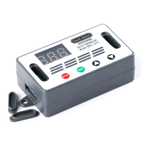 Timer Ddc 432 ตั้งเวลา รับสัญญาณ นับถอยหลัง On Off จากเซ็นเซอร์ Trigger Ddc432 Dc 3 0v 24v