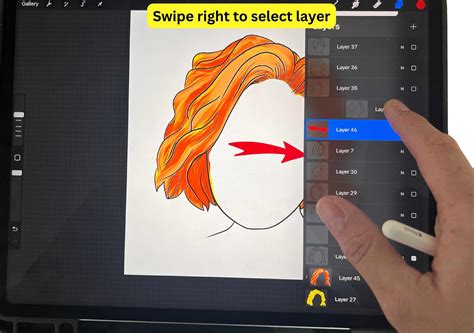 How To Select Multiple Layers In Procreate Artsydee Drawing Painting Craft Creativity