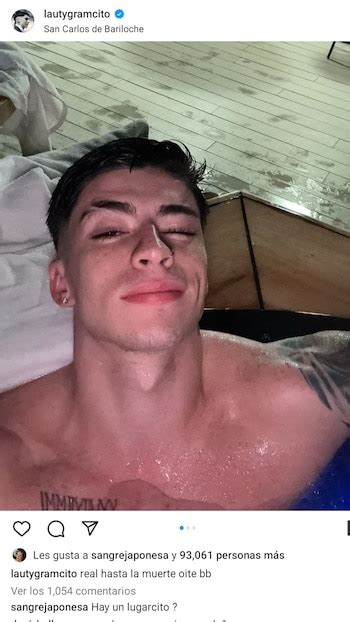 El Provocativo Comentario Que La China Suárez Le Dejó A Lauty Gram En
